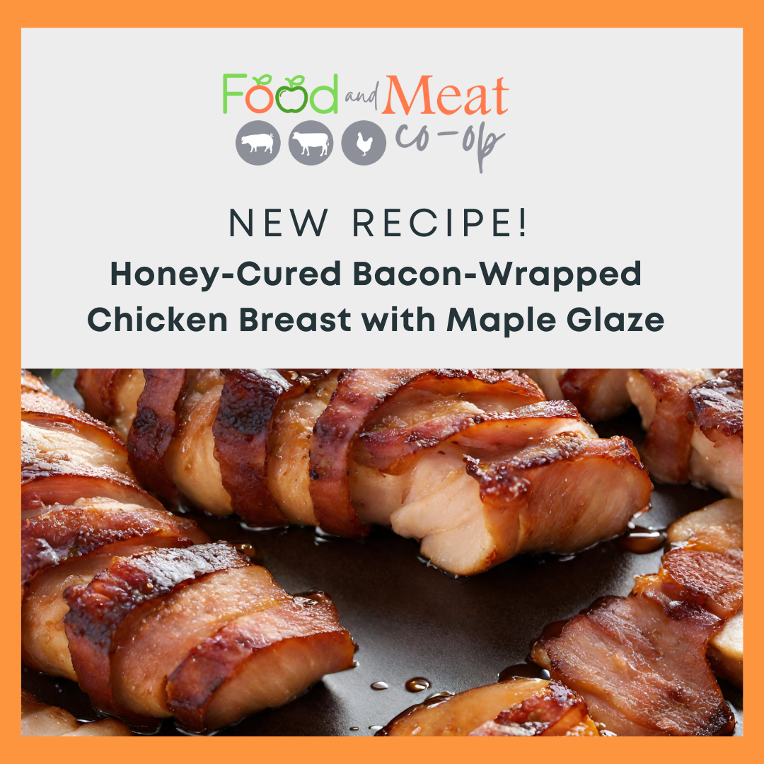 Honey-Cured Bacon-Wrapped Chicken Breast with Maple Glaze – Food and ...
