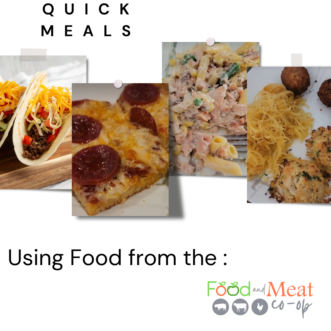 5 Simple Family Meals Using Co-Op Ingredients – Food and Meat Co-Op