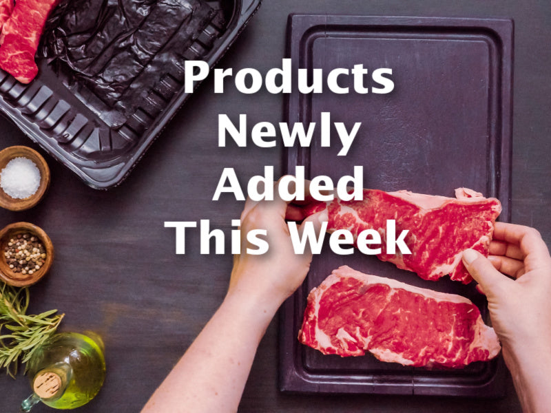 NEWLY ADDED THIS WEEK! – Food and Meat Coop