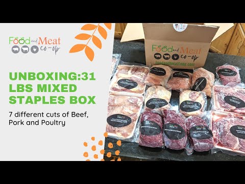 15.5 lb Protein Sampler Box – Food and Meat Coop
