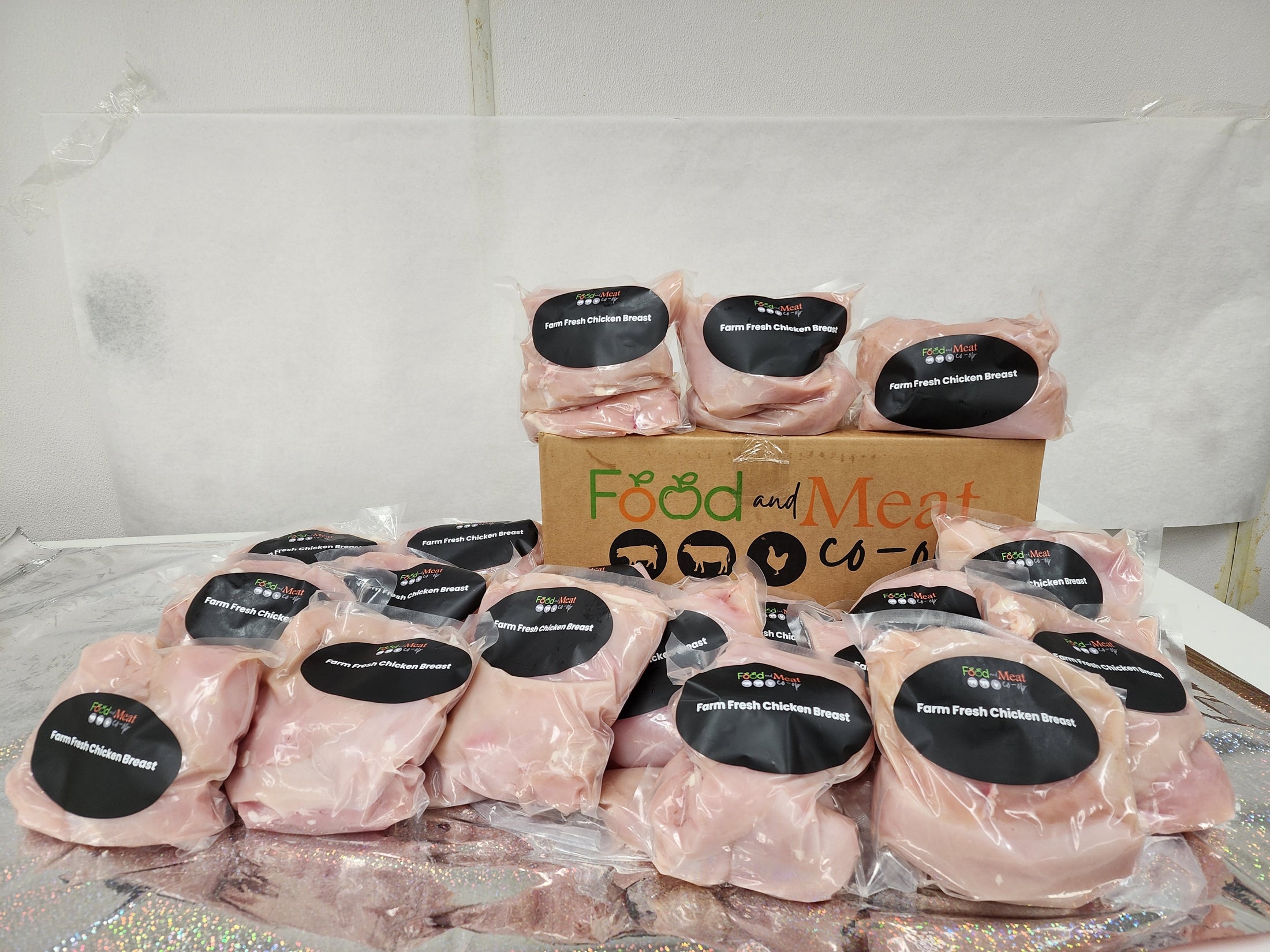 Already Prepped 40lb Case, Natural Chicken Breast – Food and Meat Coop