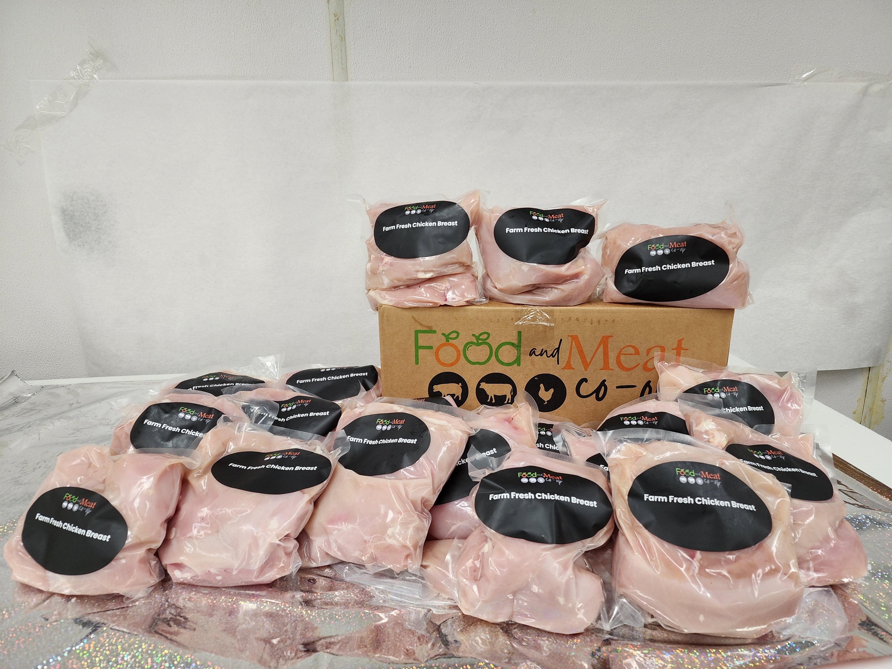 Already Prepped 40lb Case, Natural Chicken Breast – Food and Meat Coop